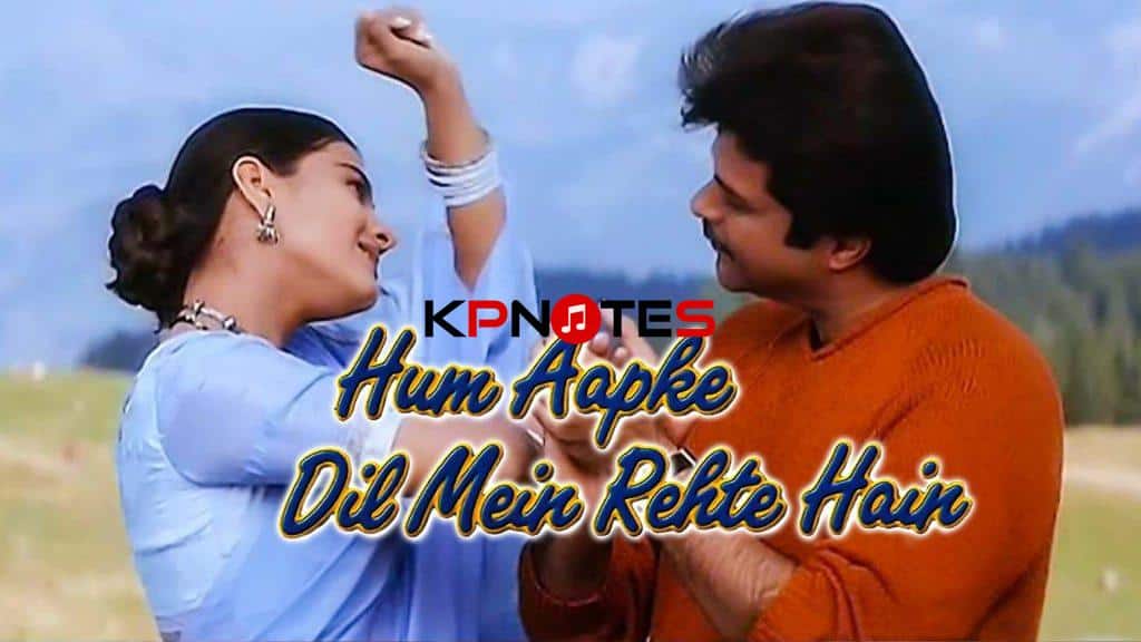 Hum Aapke Dil Mein | Piano Notation - Kpnotes – Piano, Flute ...